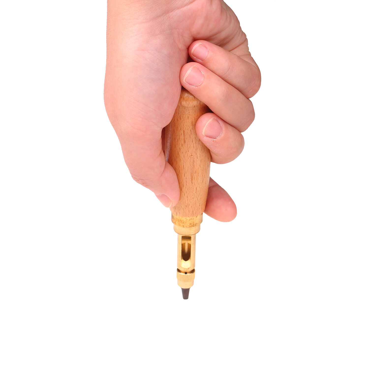 Ротационный дырокол с 6 насадками (1.5 4 мм) для кожи и тканей