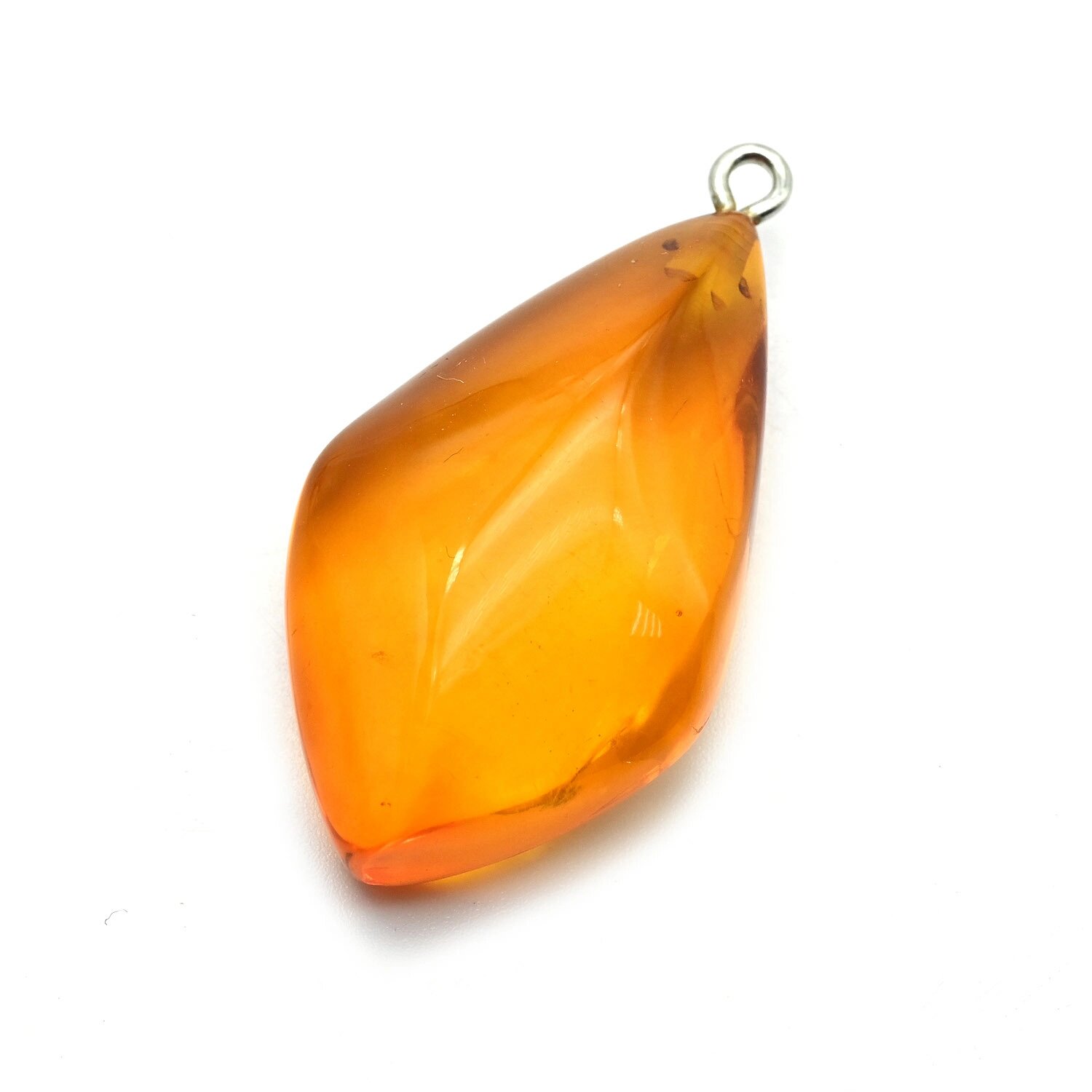Подвеска, янтарь синтетический