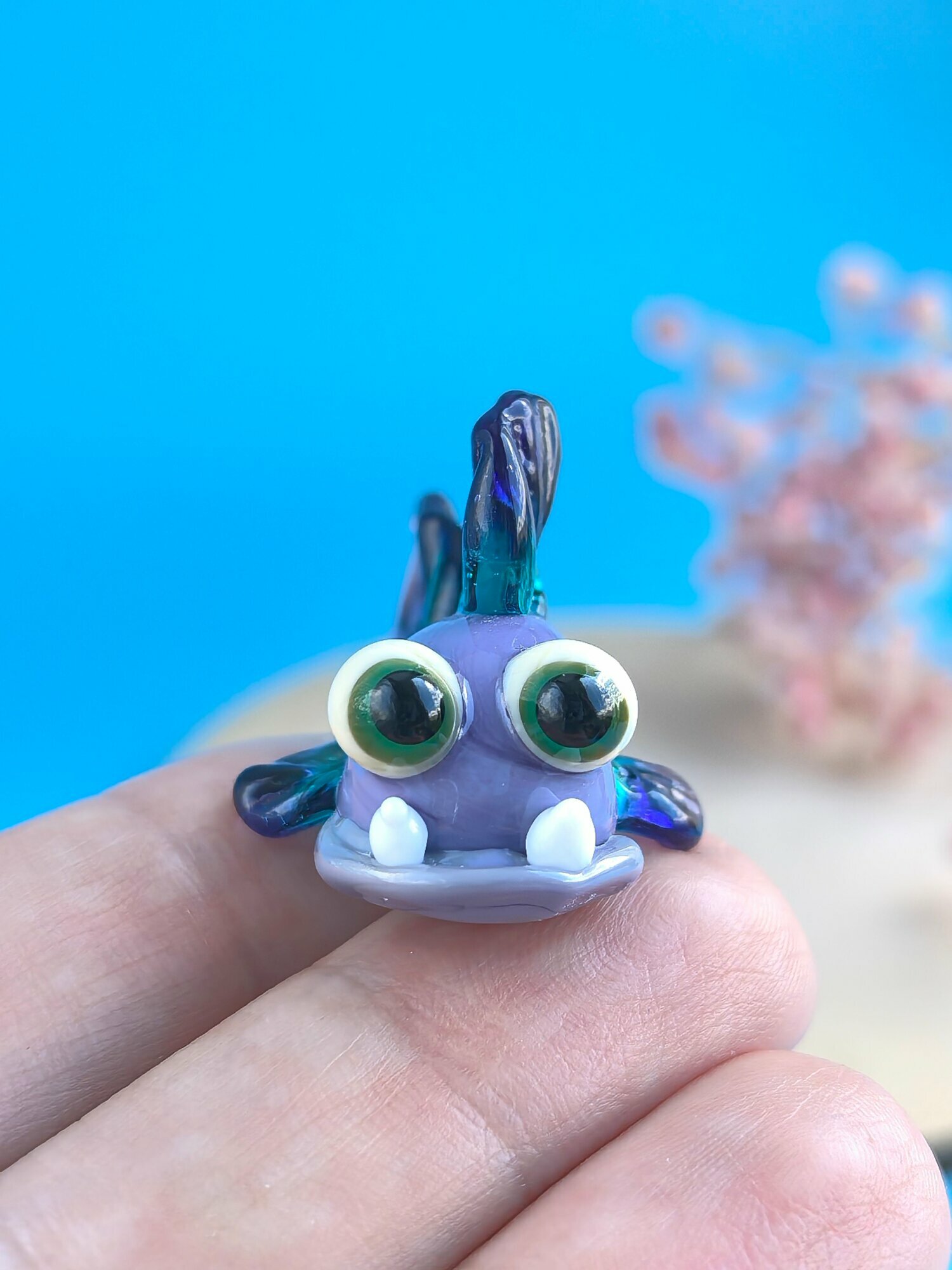 Фигурка стеклянная Рыба