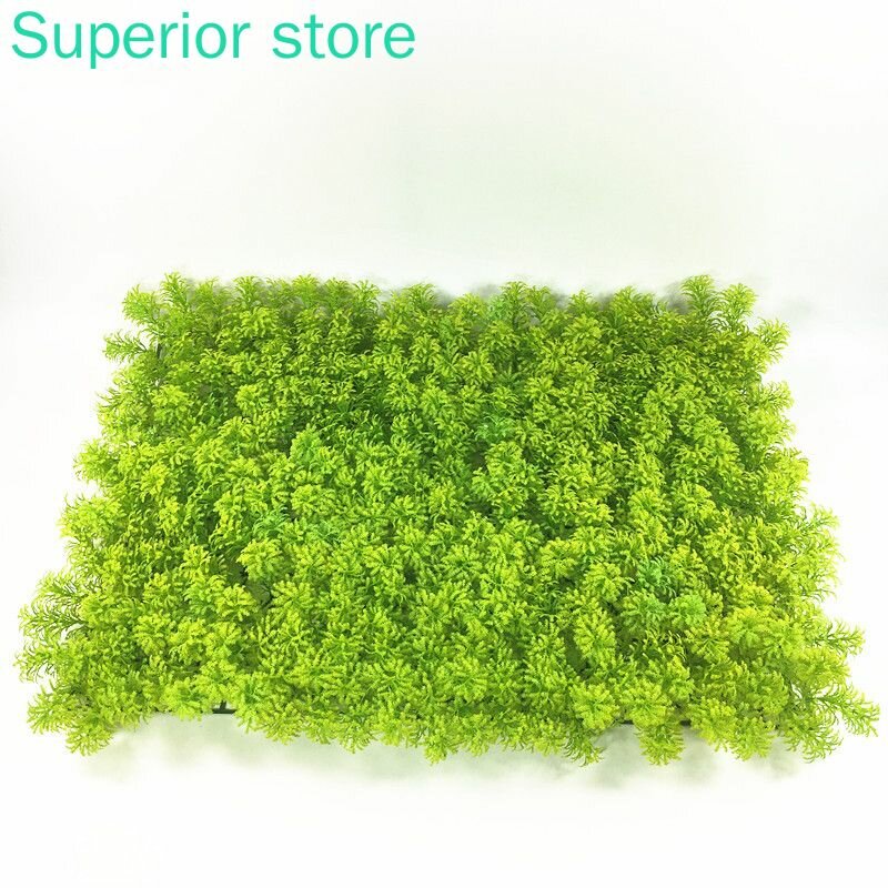 6 шт. Искусственный мох и трава для декора интерьера и экстерьера. Газон 40х60 см для создания живых стен.