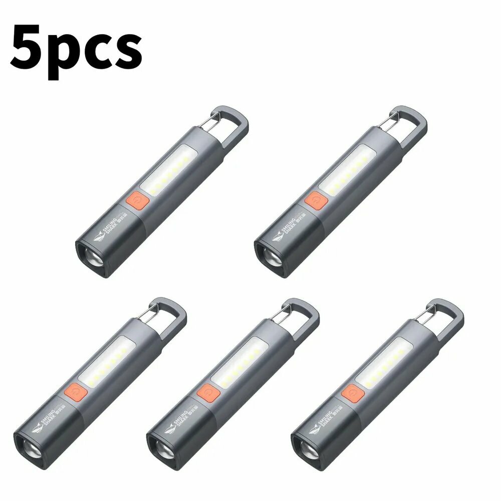 Фонарик Spotlight, ударопрочный, 800 mAh, ABS, регулируемый фокус, 15.6 см