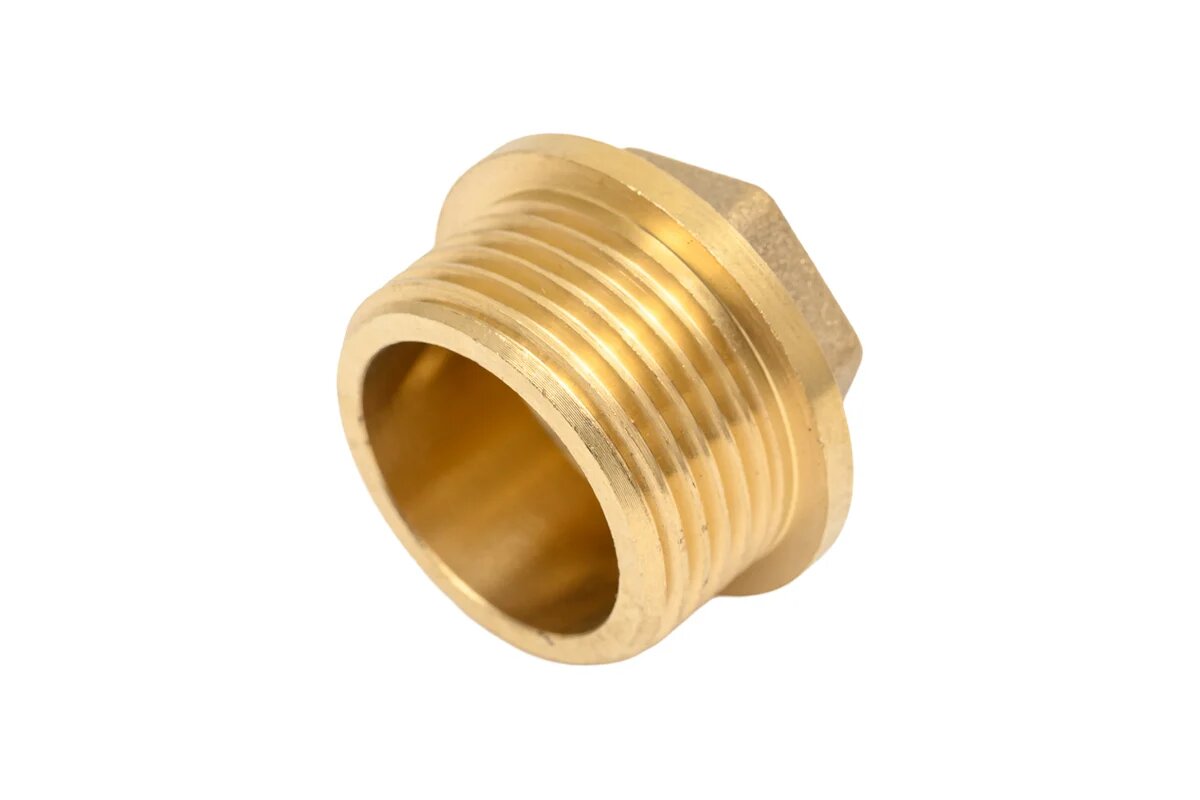 Заглушка латунная под пломбу Millennium 3/4' с наружной резьбой LZMP3434 для сантехники
