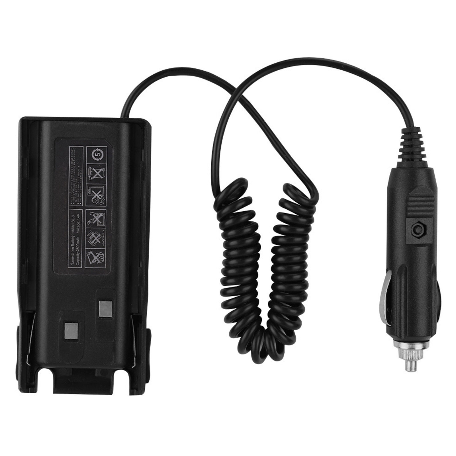 Автомобильное зарядное устройство для раций Baofeng UV82, UV82L, UV8D, UV89, UV82HP 82L