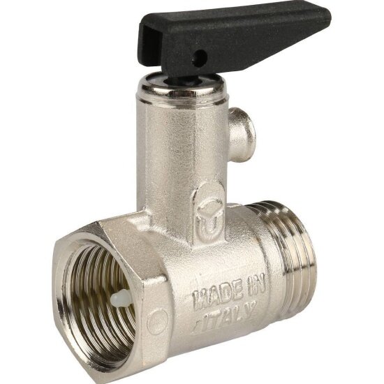 Клапан предохранительный для бойлера Itap 367 1/2 с ручкой спуска