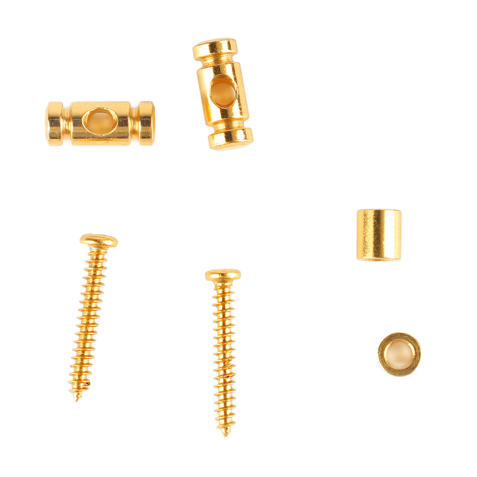 Гитарный ролик, фиксатор направляющей дерева для электрогитары, металлический фиксатор направляющей струны для электрогитары, замена золотого цвета