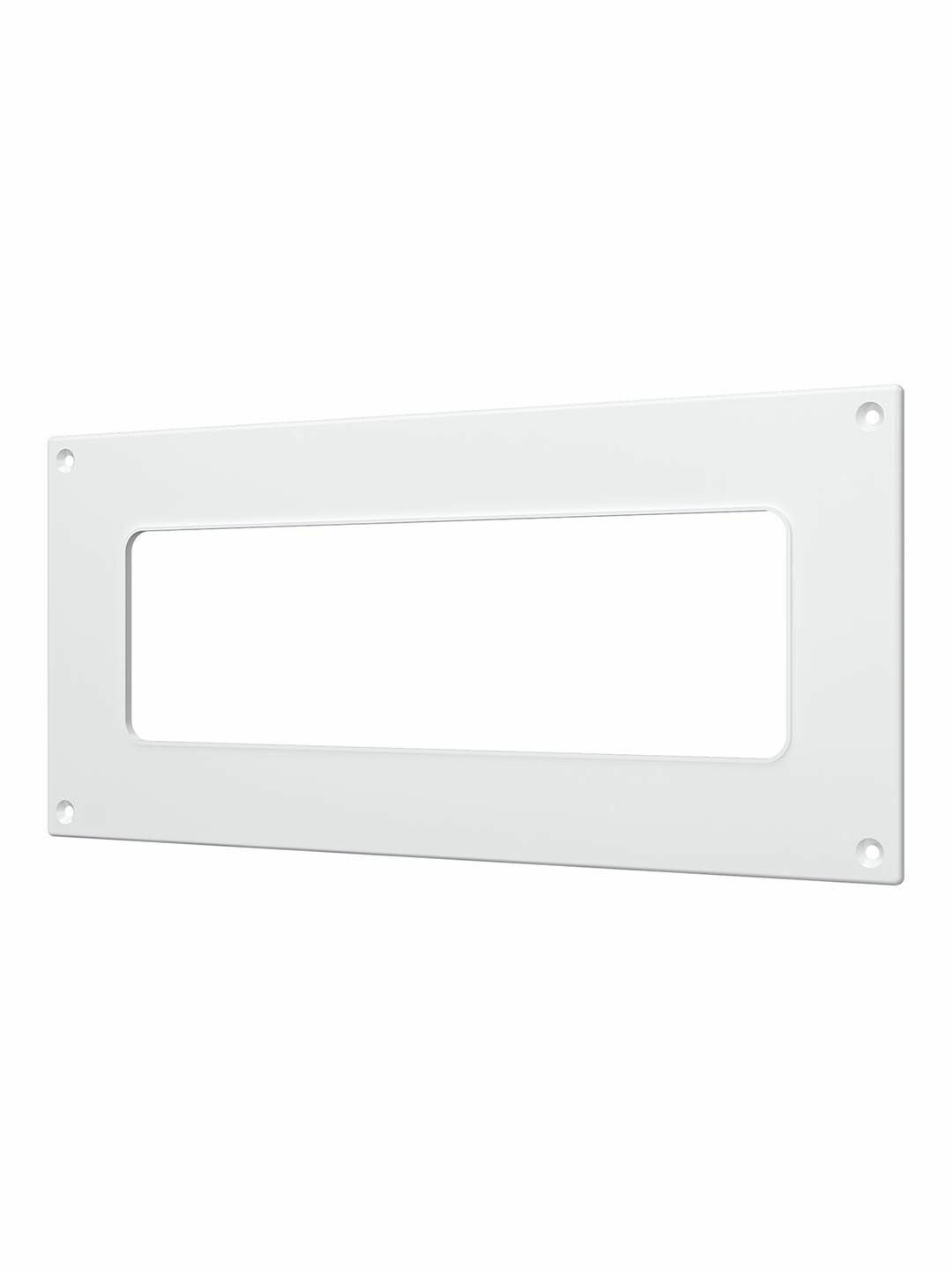 Накладка торцевая НПП 204х60 264х119 пластик ERA, прямоугольная, цвет белый