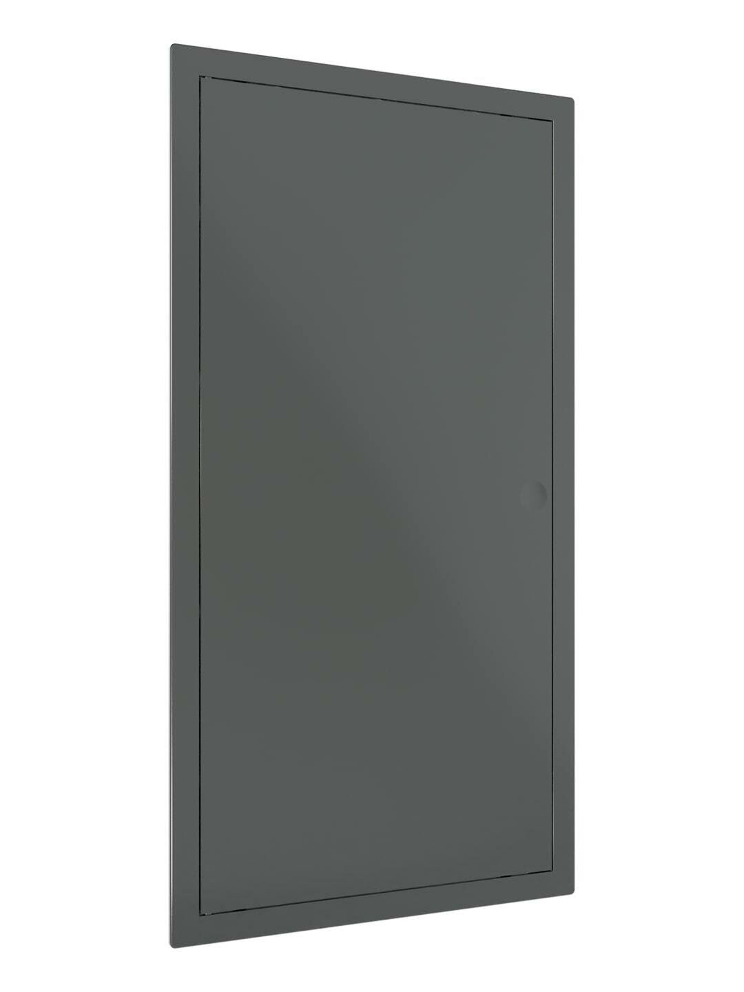 Люк ревизионный LN фланец 200х400 нажимной 223х423 пластик Gray EVECS