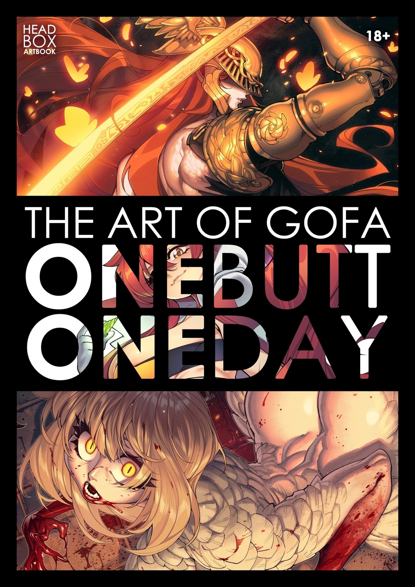 The art of GOFA. One butt one day | Артбук за авторством Гофы