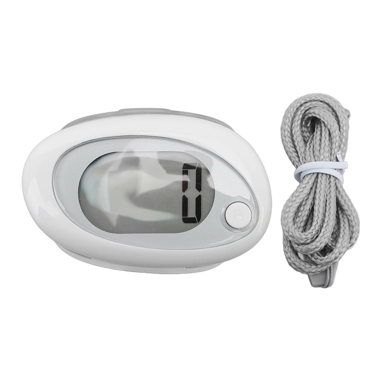 3D шагомер, простой счетчик шагов с зажимом и ремешком, точный, тихий, компактный трекер шагов для ходьбы, тренировок и бега.