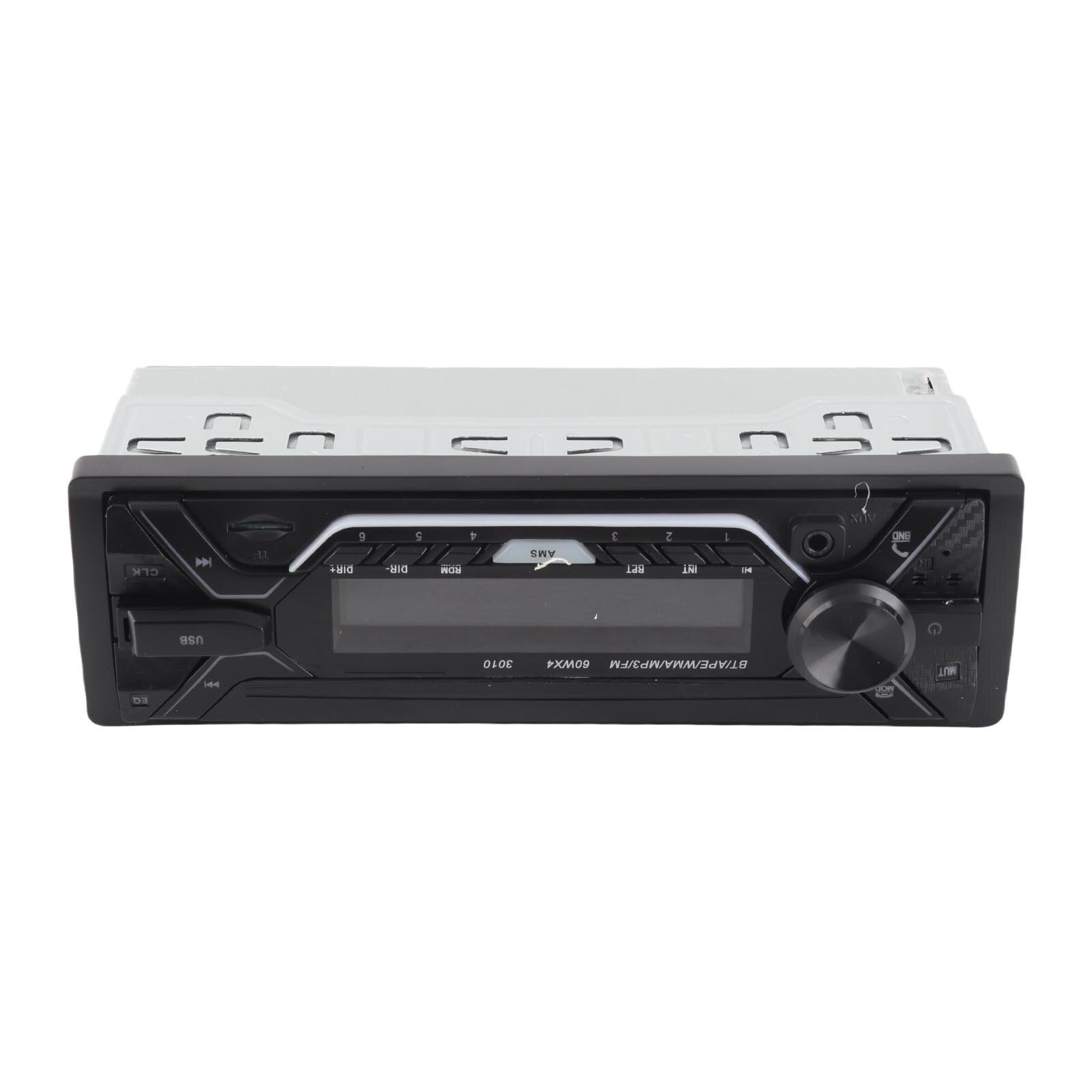 Автомобильный Bluetooth Player Single Din 12V/24V MP3 -плеер FM Radio Receiver с регулируемой подсветкой