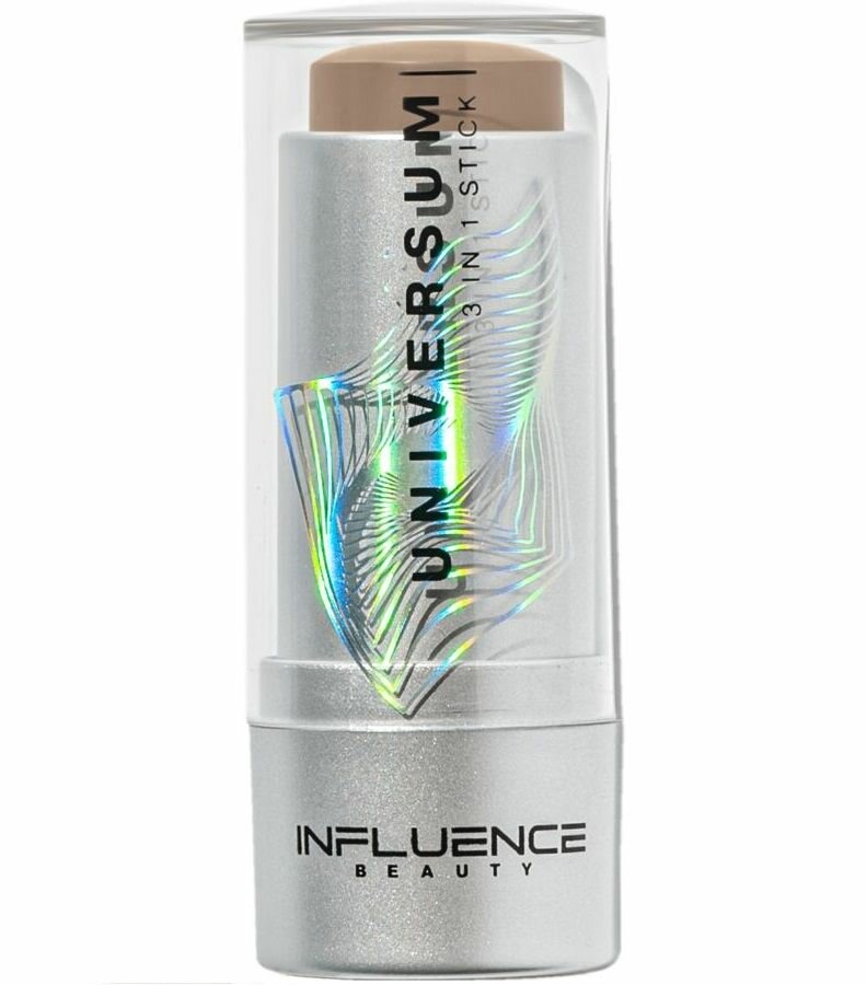 Стик для лица Influence Beauty "Universum", 3 в 1, тон 02, 5,5 г