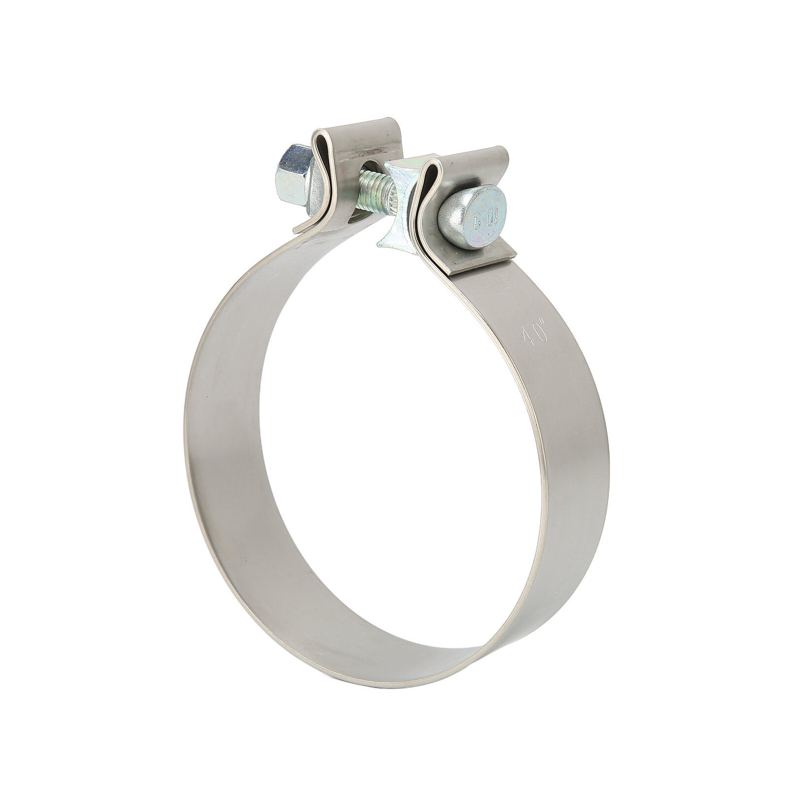 Универсальные хомуты для уплотнений выхлопной трубы, нержавеющие, хомут глушителя высокой твердости для коллектора приемной трубы, 4 дюйма