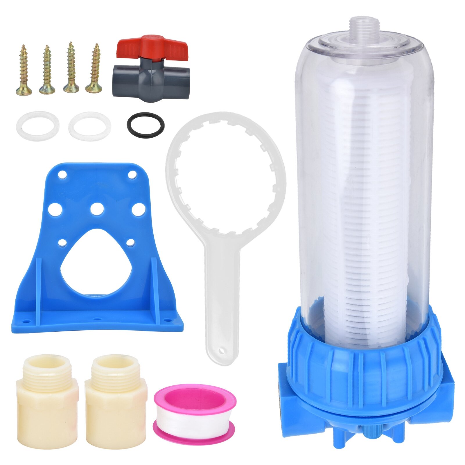Фильтр питьевой воды для домашней птицы, ABS, с защитой от утечек, автоматический, для цыплят, уток.
