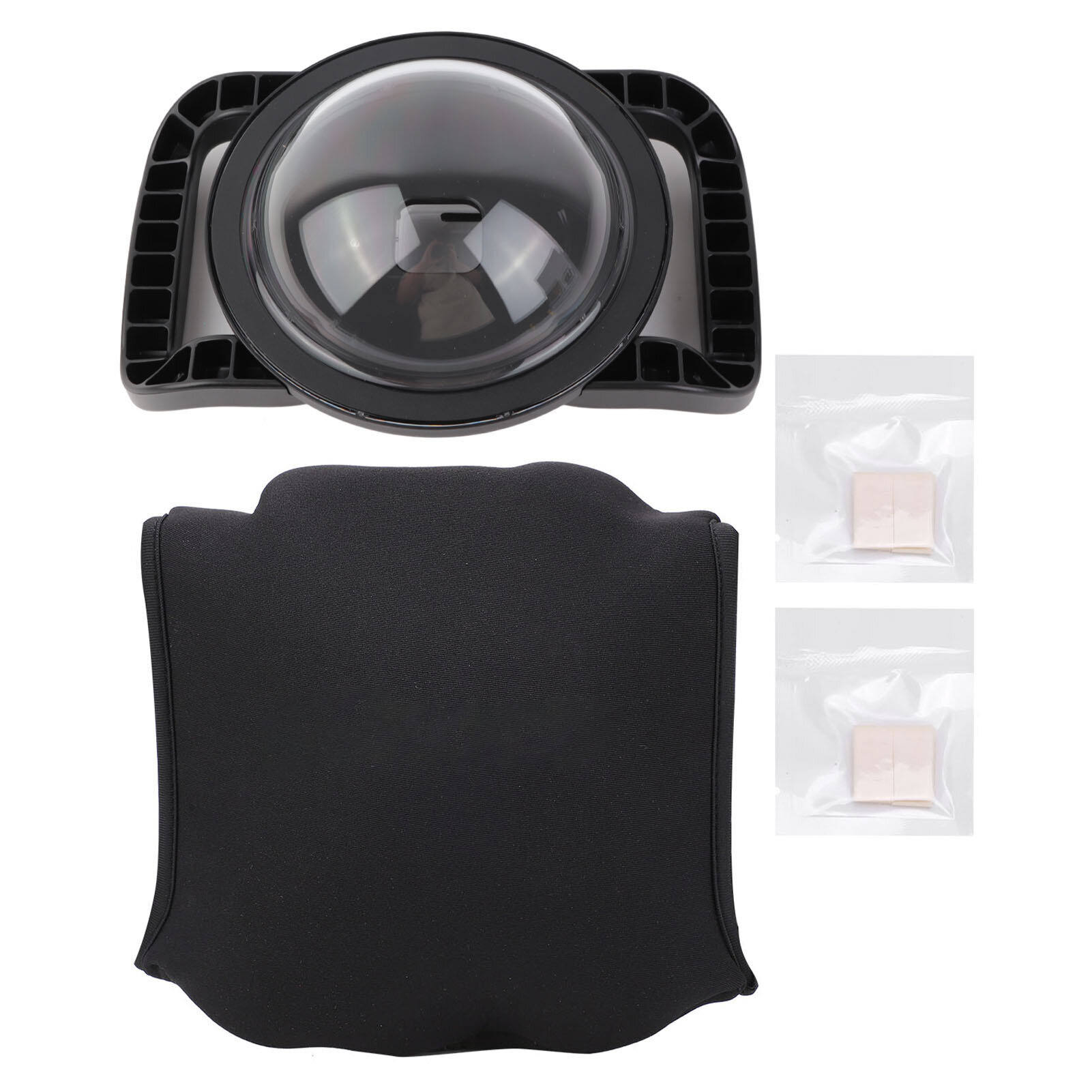 Подводный купольный кейс SHOOT с двумя ручными портами для подводной съемки, рассчитанный на 9 экшн-камер (XTGP559)