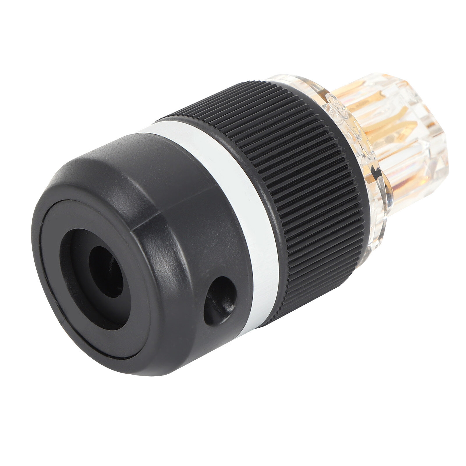 Моносоудио розетка питания прозрачная чистый медь 24K золотообработка аудиоразъем розетка питания 100-250V (F101G (женский)), материал проводника чистый медь, материал корпуса нейлон/стекловолокно, диаметр кабеля установки 6мм-17мм, электрообработка