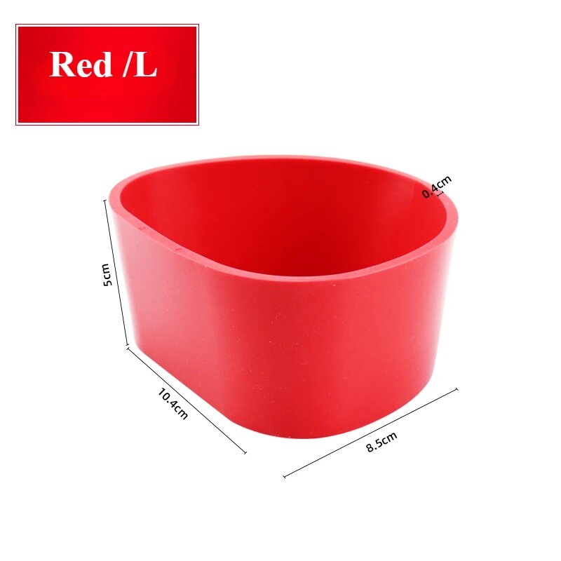 Стоматологическая силиконовая коробка Red/L, Цвет: 01