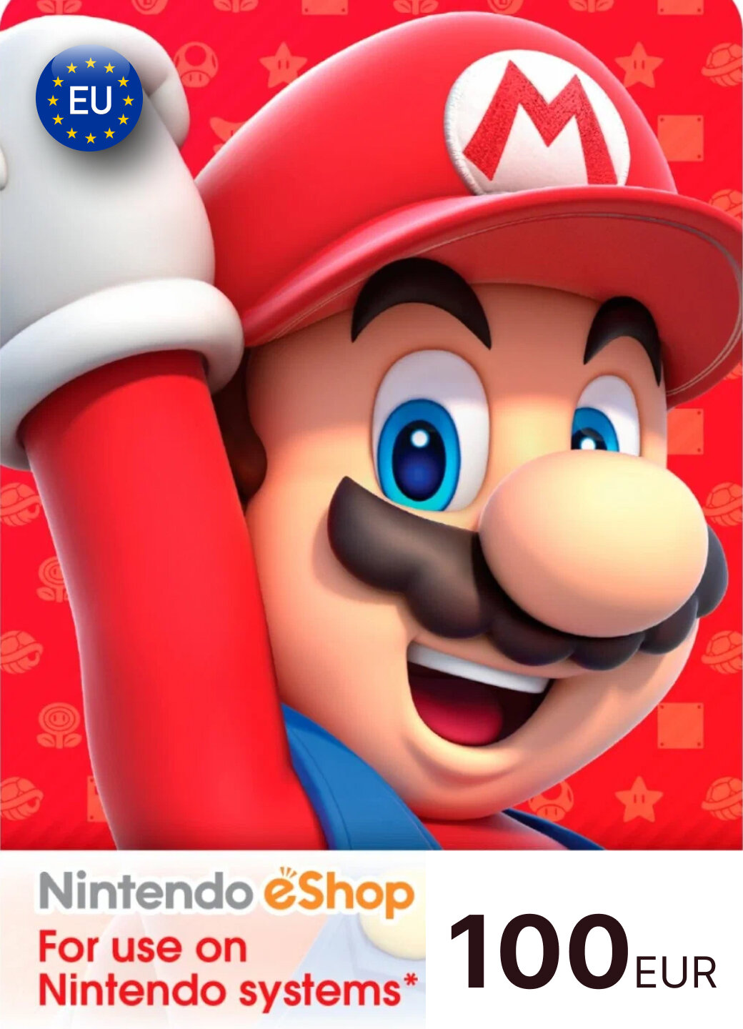 Nintendo eShop 100 евро подарочная карта Европа | Gift Card 100 EUR Europe