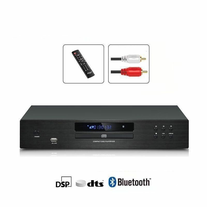 CD проигрывателя выход для цифрового декодирования аудио качество звука Hi Fi воспроизведение по USB bluetooth-XX