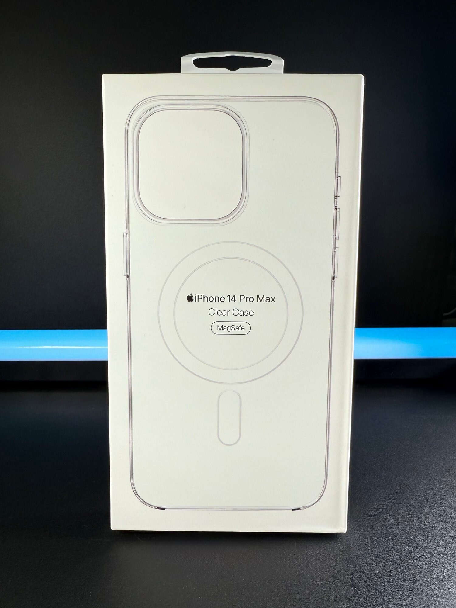 Чехол Clear Case магнитный для 14 Pro Max прозрачный с анимацией NFC