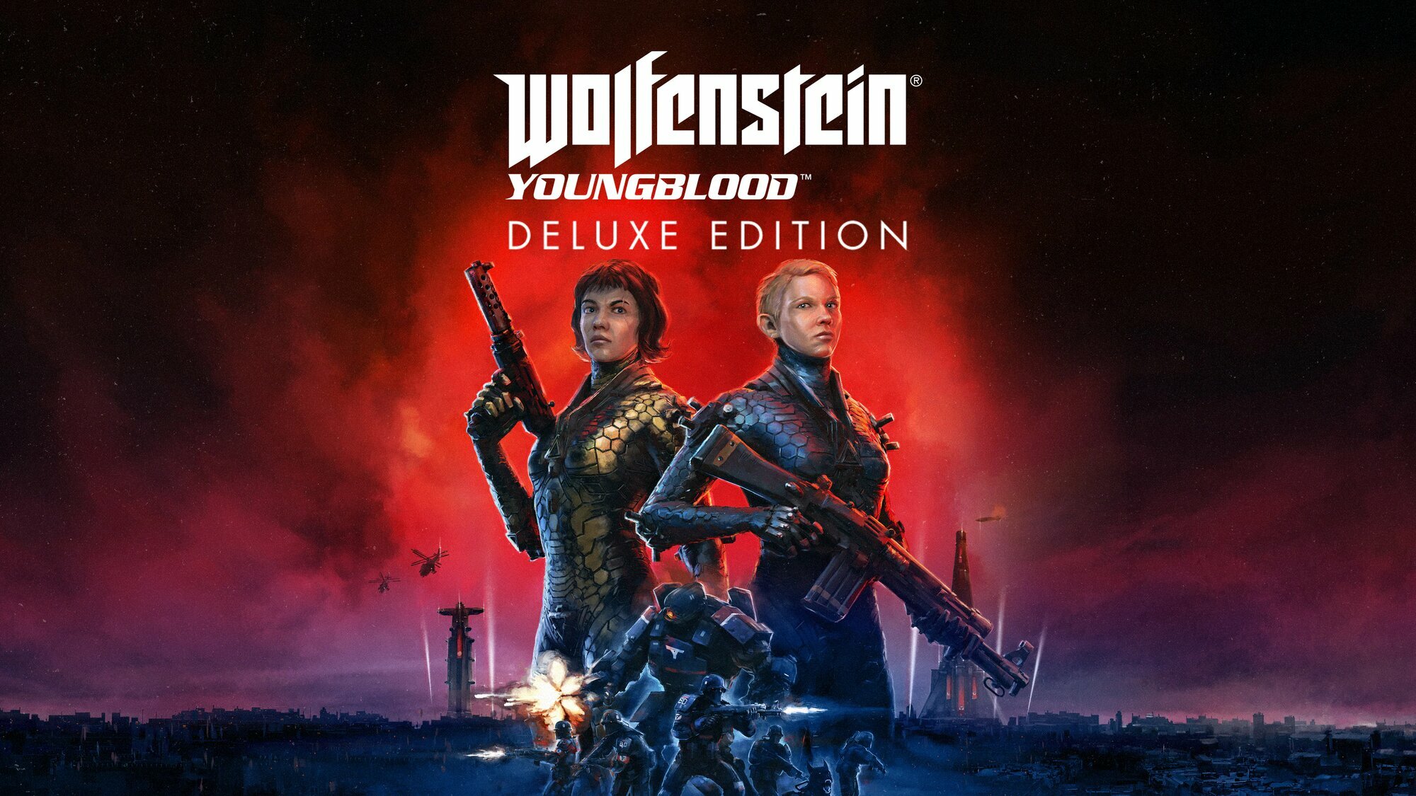 Wolfenstein Youngblood Deluxe Edition для Sony PlayStation | PS4 и PS5 на русском языке | Игра навсегда | Быстрая доставка (Турция)