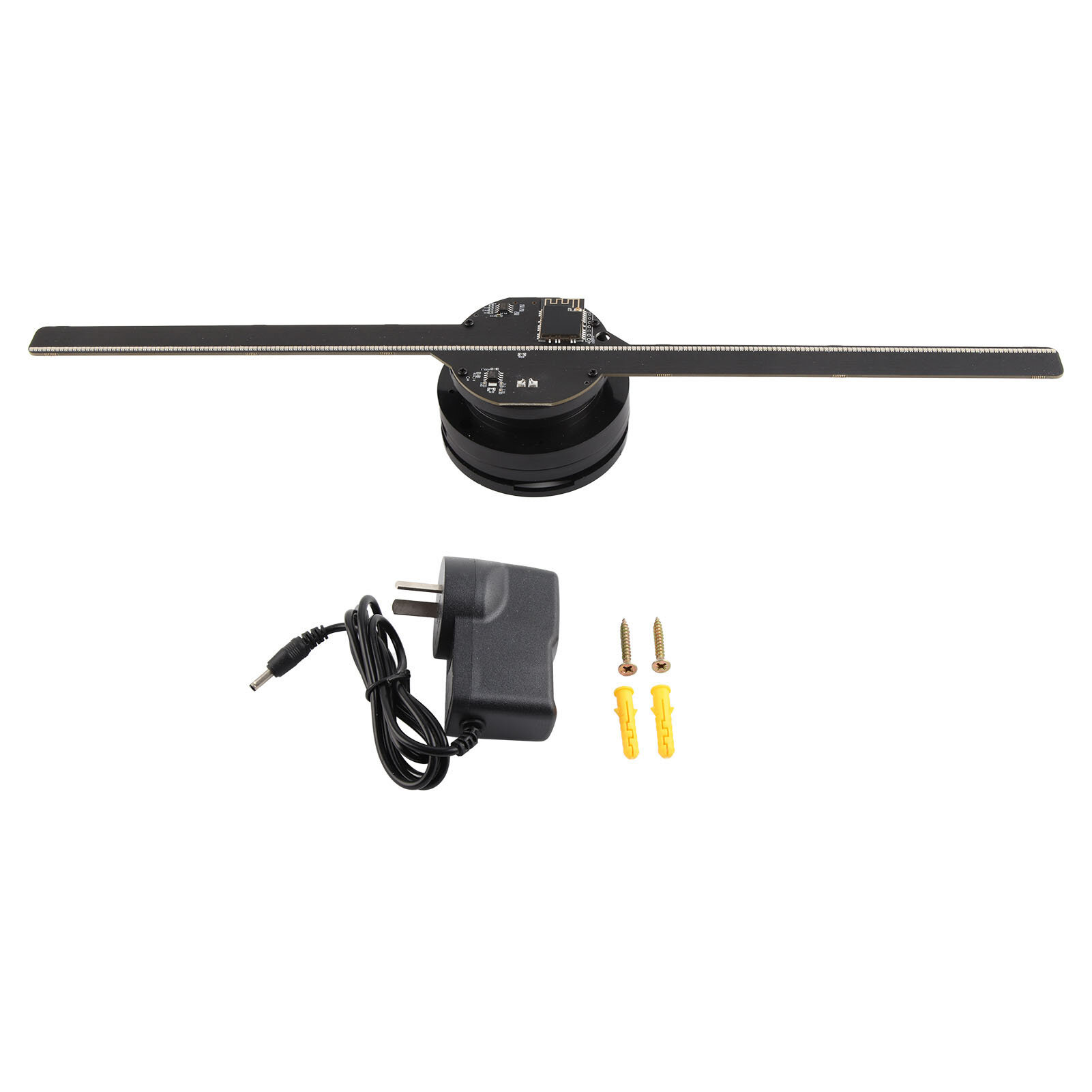 3D-голограммный вентилятор, 224 светодиодных бусины, 100-240 В, рекламный плеер с высоким разрешением для бизнеса, магазина, бара, дисплея, вилка AU