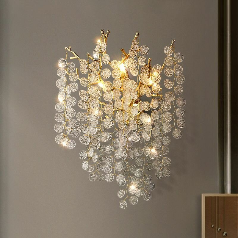 Настенный светильник Nordic RUIXTIPAD WL11 G9 Настенный светильник Gold Crystal Decor LED