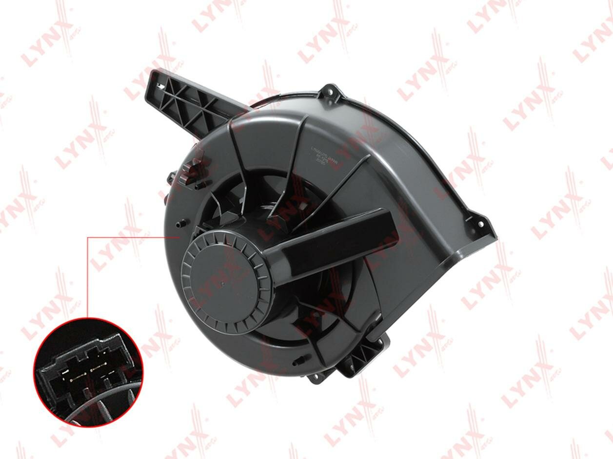 Lynx вентилятор отопителя skoda fabia i-iii 99, rapid 12, roomster 07, vw polo 02, polo sedan 10 rf1216