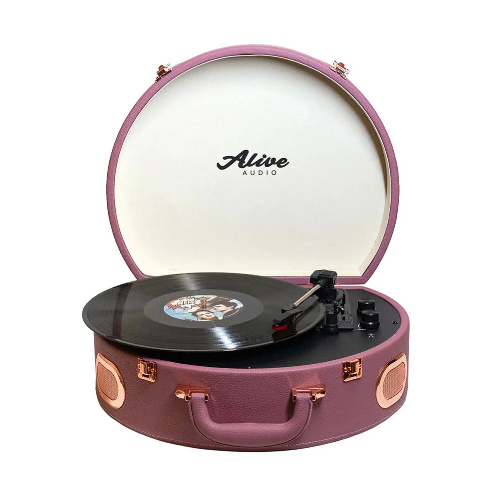 Виниловый проигрыватель Alive Audio MOVIE, bluetooth, vanilla sky