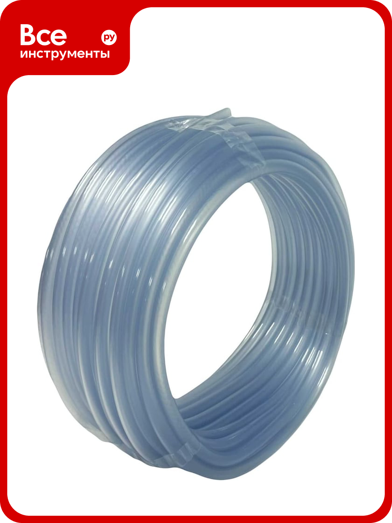 Трубка ПВХ ООО "КОМЕД" прозрачная 4x6 мм 5 метров К0063-5