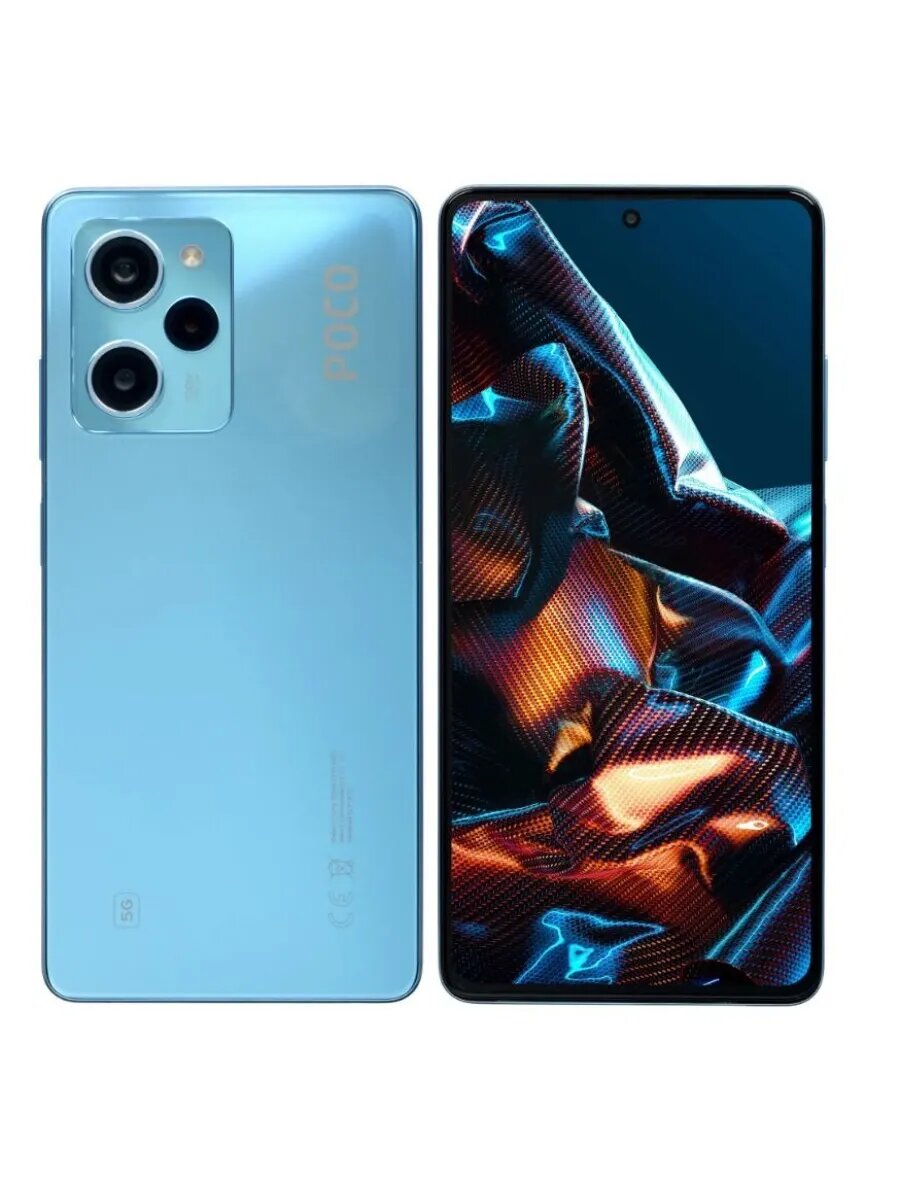 6.67" Смартфон X5 Pro 22101320G 5G 6+128 ГБ голубой РСТ