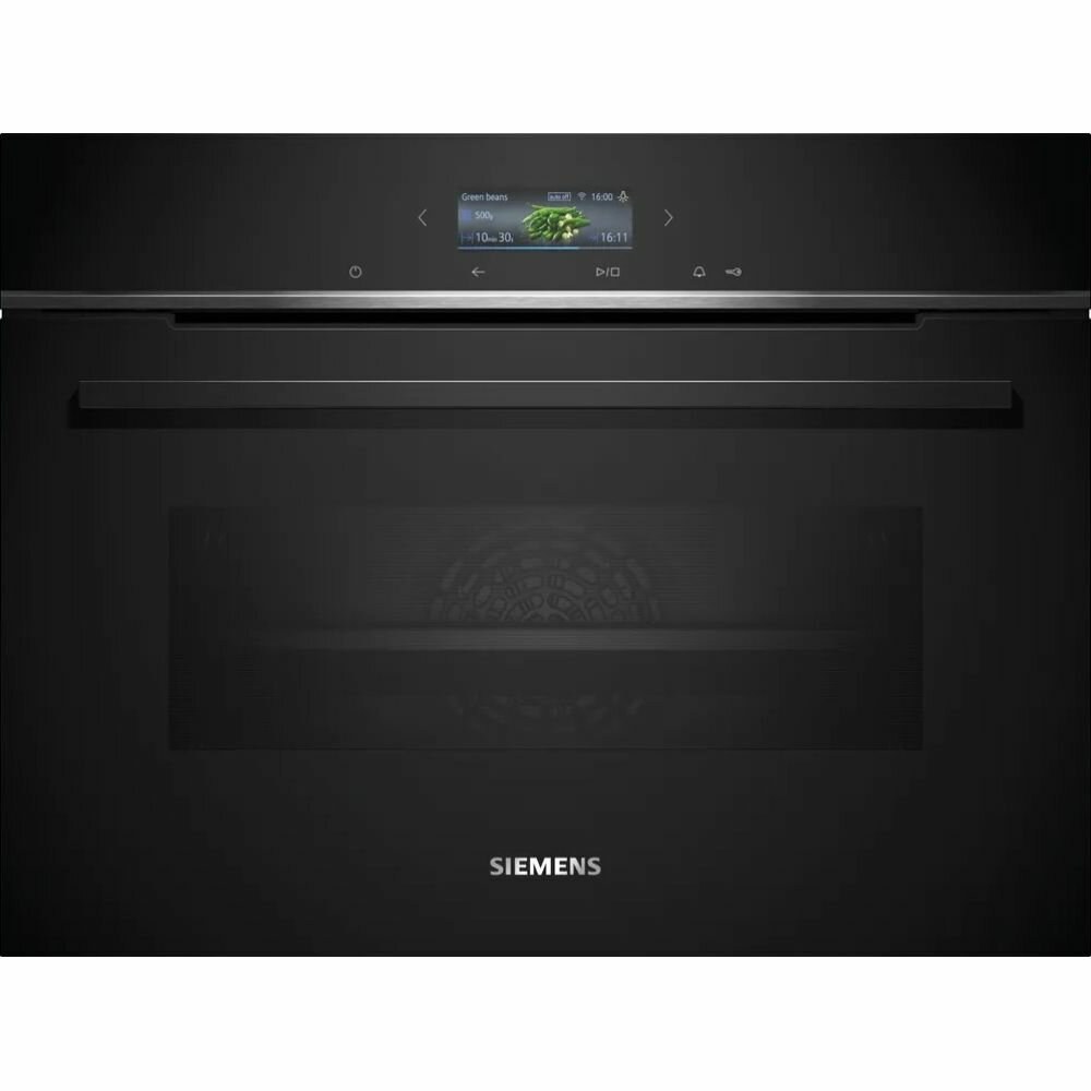 Духовой шкаф электрический Siemens CB734G1B1, черный