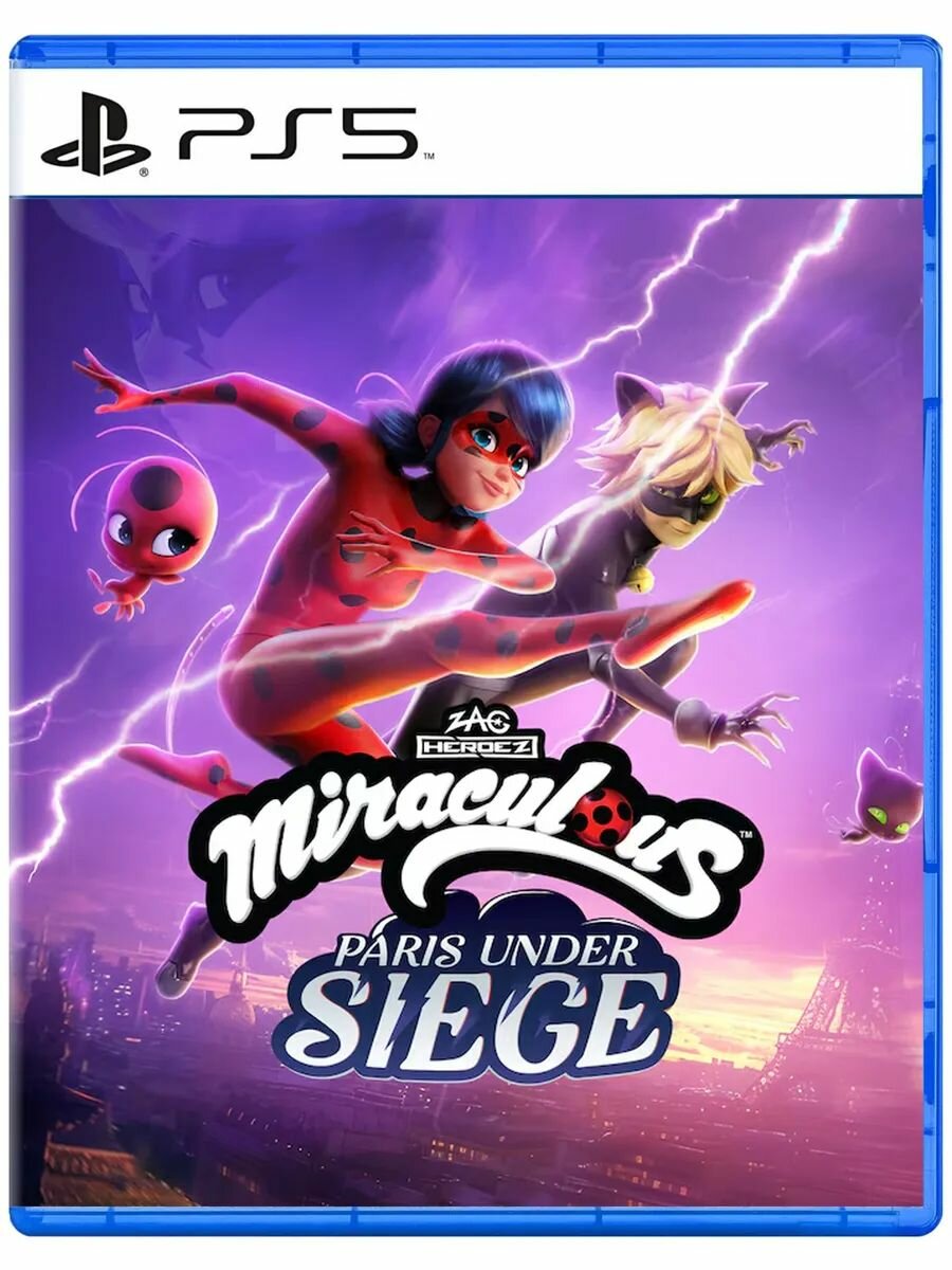 Игра Miraculous: Paris Under Siege для PlayStation 5. Уцененный товар