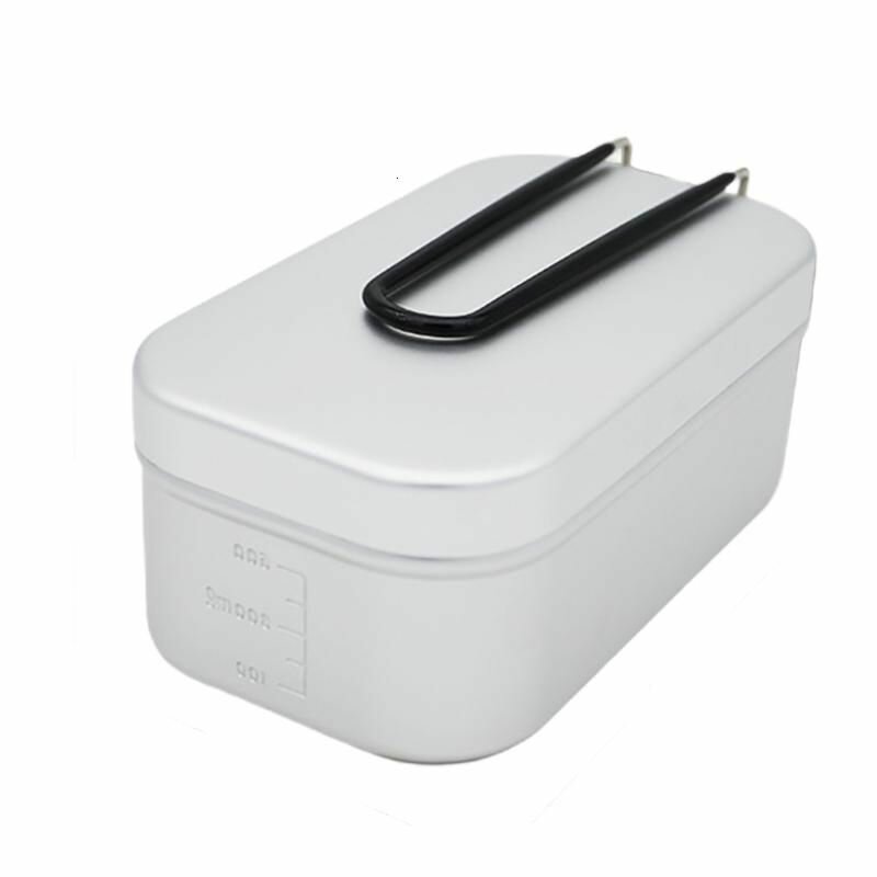 Алюминиевые походные котлы с ручкой, 800 МЛ имеет юбку