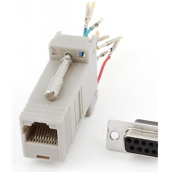 Модульный адаптер Ks-is KS-935O DIY DB9 на RJ45