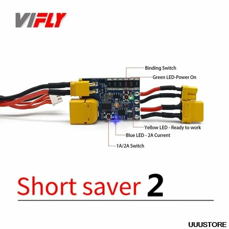 VIFLY ShortSaver 2 Аксессуар для машинок Защита от короткого замыкания для RC моделей