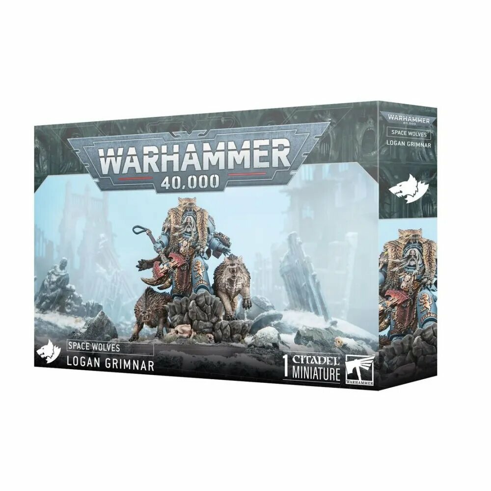 Warhammer 40000 миниатюры - SPACE WOLVES : LOGAN GRIMNAR