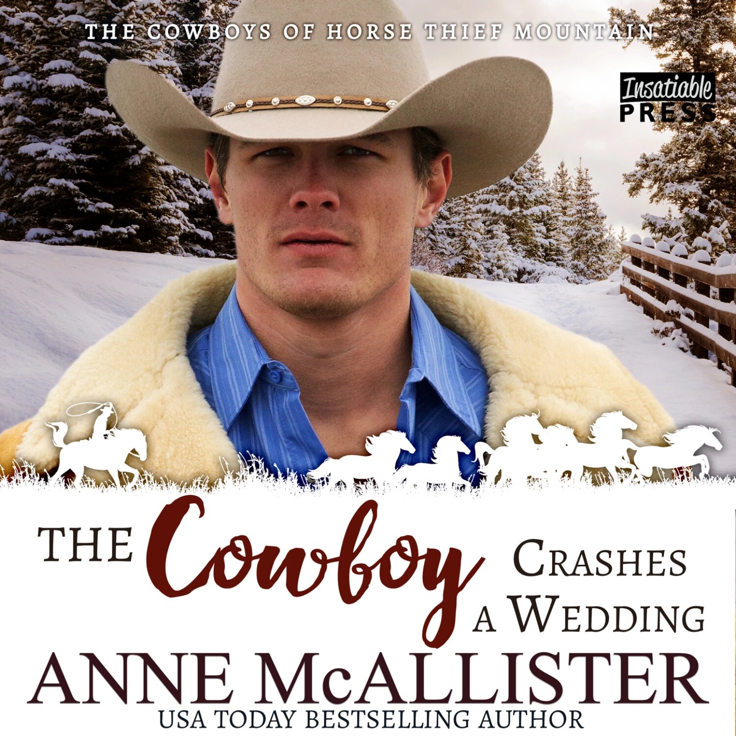 The Cowboy Crashes a Wedding - Cowboys of Horse Thief Mountain, Book 3 (Unabridged) [Аудиокнига]