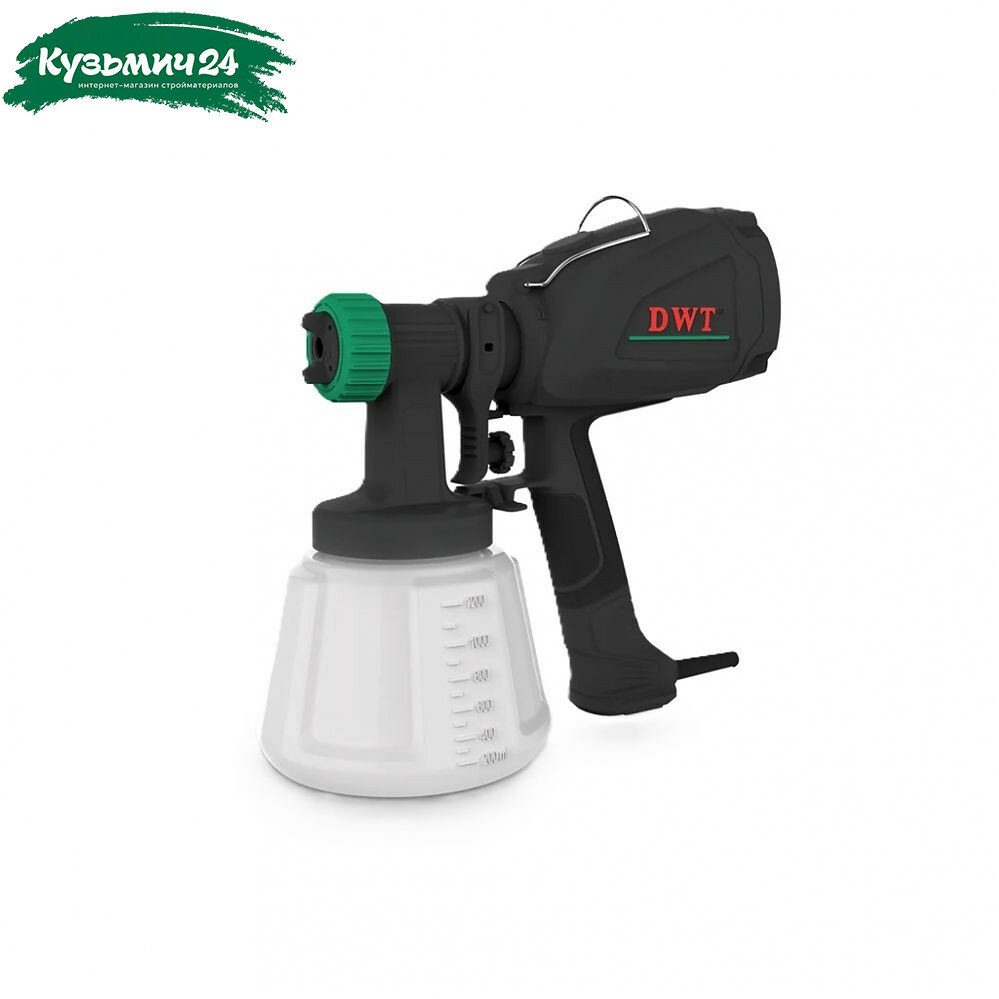 Краскораспылитель электрический DWT ESPP04-750 воздушный, 1.2 л, 450 Вт, 1 шт.