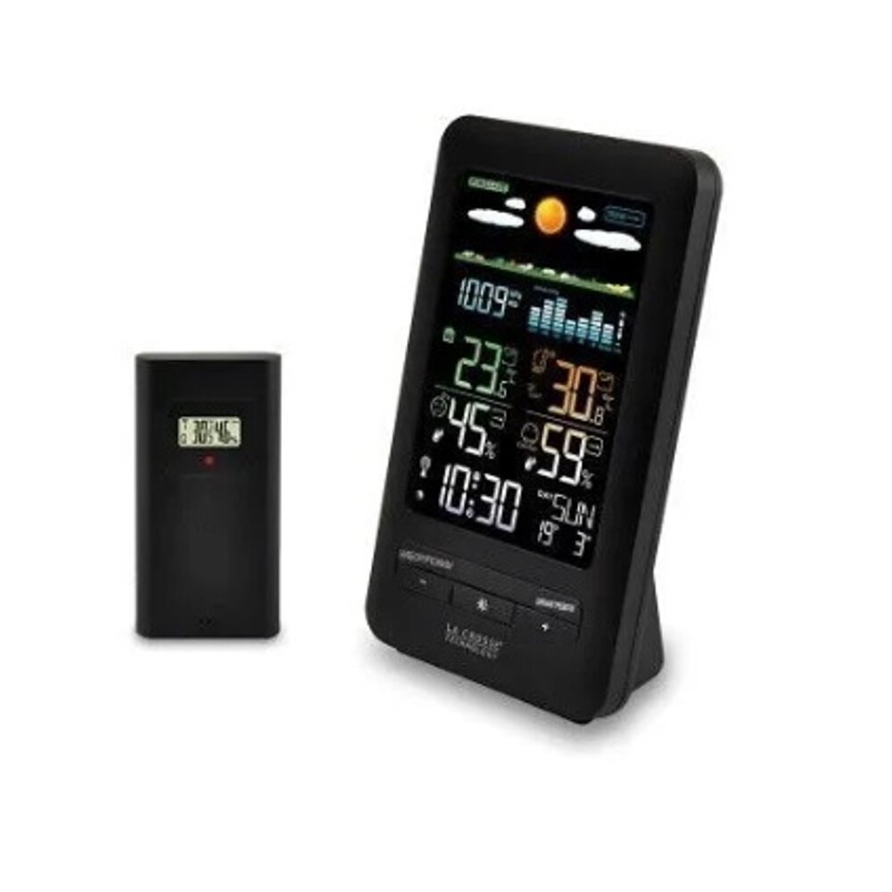 LaCrosse WS6205 Домашняя Погодная станция с цветным экраном. Цвет: черный