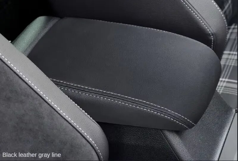 Автомобильный подлокотник, крышка центральной консоли, чехол на подлокотник, автомобильные аксессуары, чехол из искусственной кожи для VW Volkswagen Golf 7 MK7 2012-2019