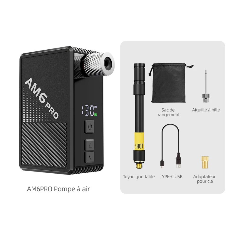 CYCLAMI AM6 Pro электронный насос для велосипедов