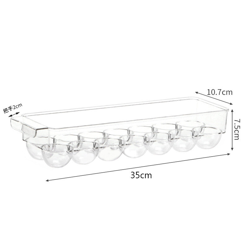 Высокопрозрачный контейнер для хранения продуктов из ПЭТ, специально для холодильника, пищевой, для свежести, органайзер для сортировки фруктов и овощей, пластиковый контейнер для заморозки