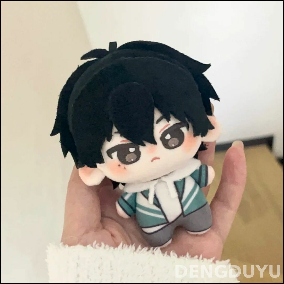 Мягкая игрушка антистресс Wait for me after school Yu Fan, аниме персонаж, 10 см, вельветовая, для детей и подростков