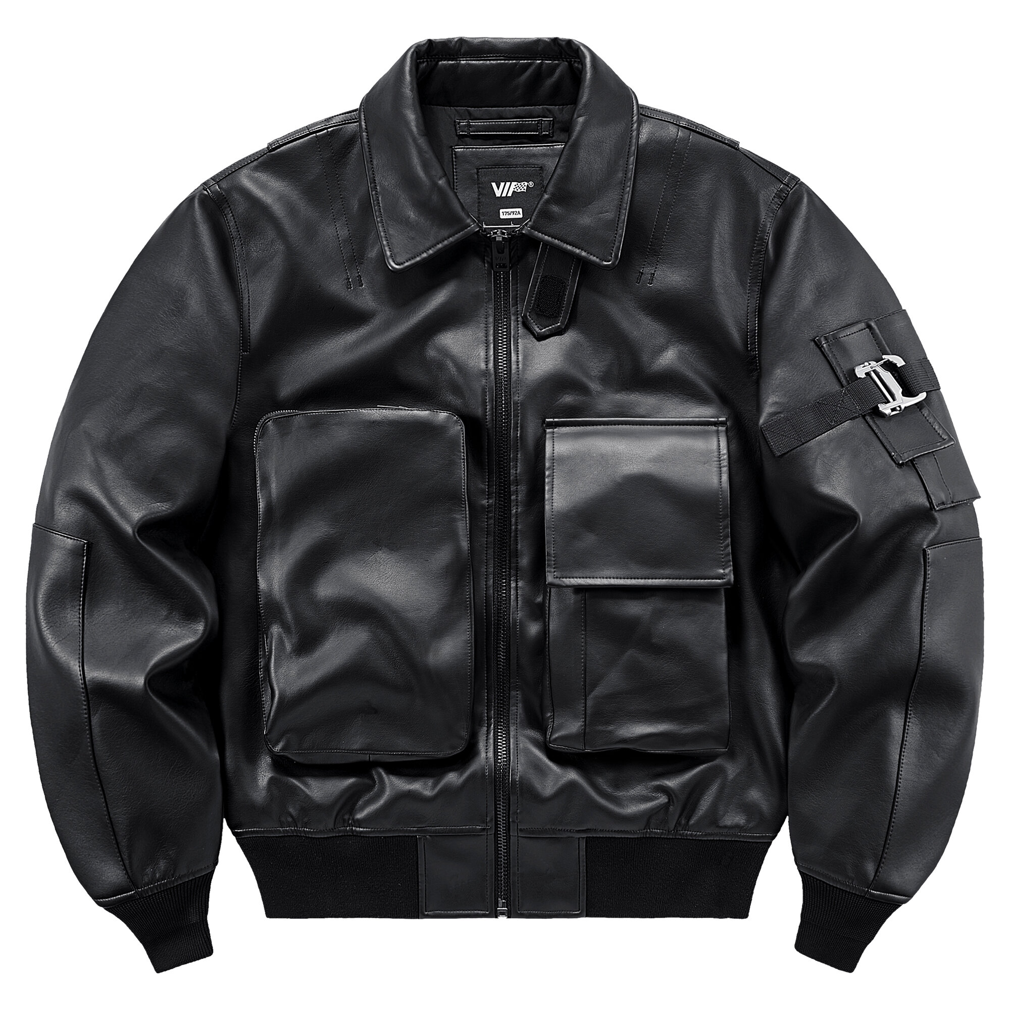 Куртка кожаная