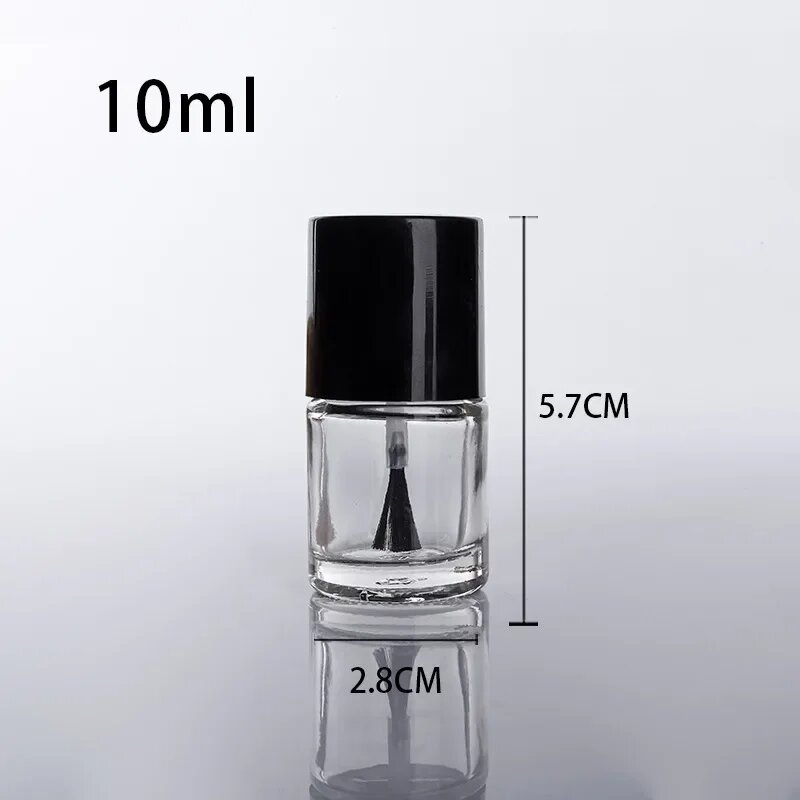 2мл5мл10мл15мл флакон для лака для ногтей гель для ногтей пустая бутылка с кистью стеклянная пустая бутылка для смешивания геля для ногтей пустая бутылка контейнер