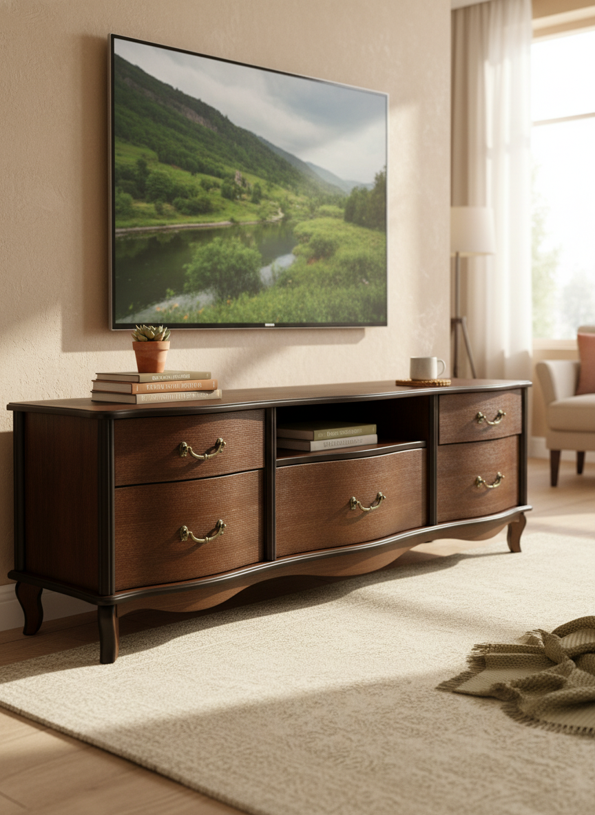 ТВ-тумба Джульетта-2 орех Л