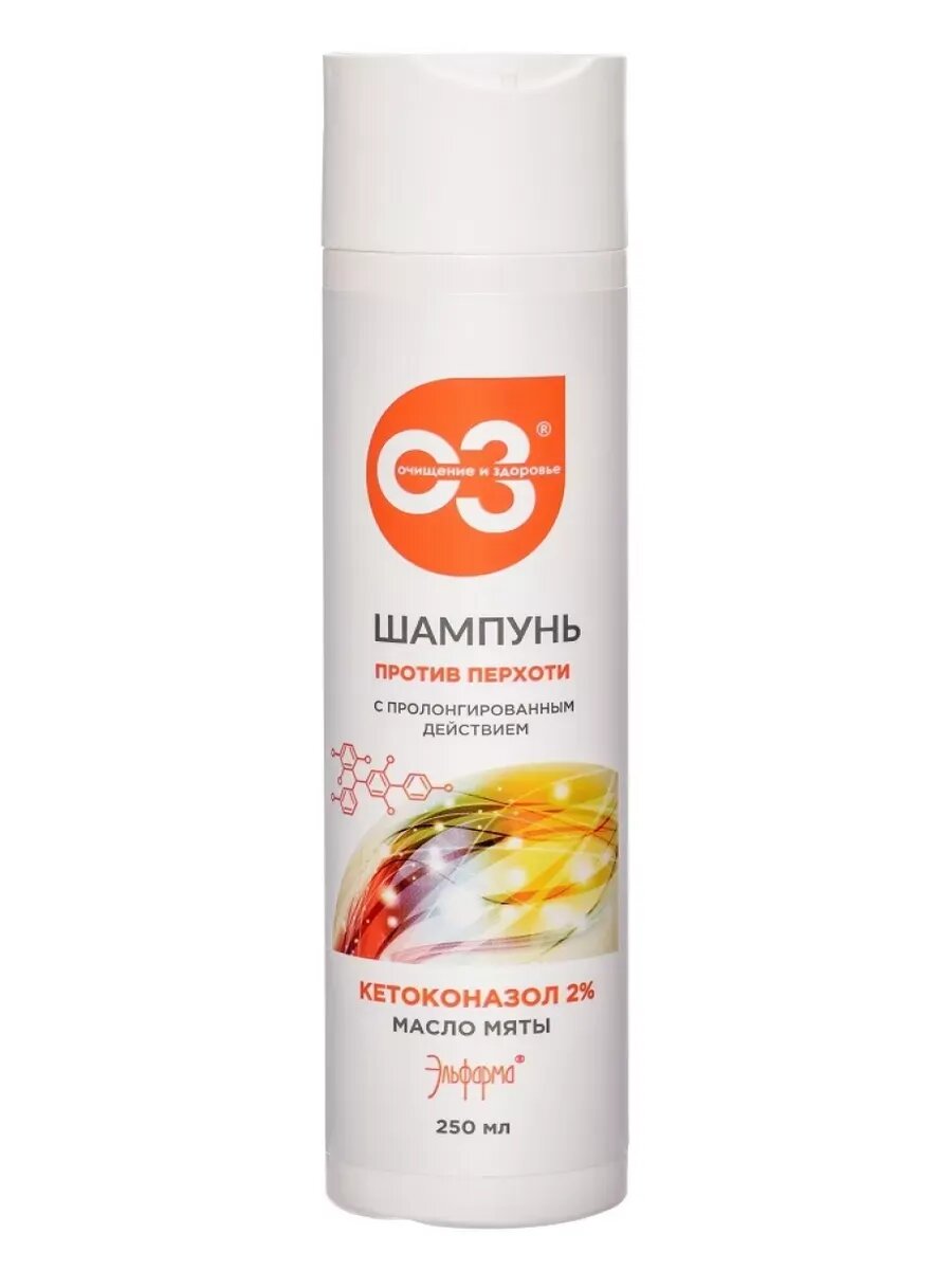Шампунь против перхоти с кетоконазолом 250мл - 1 шт.