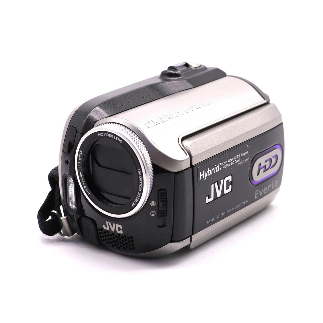 С жёстким диском 30ГБ видеокамера JVC GZ-MG255E