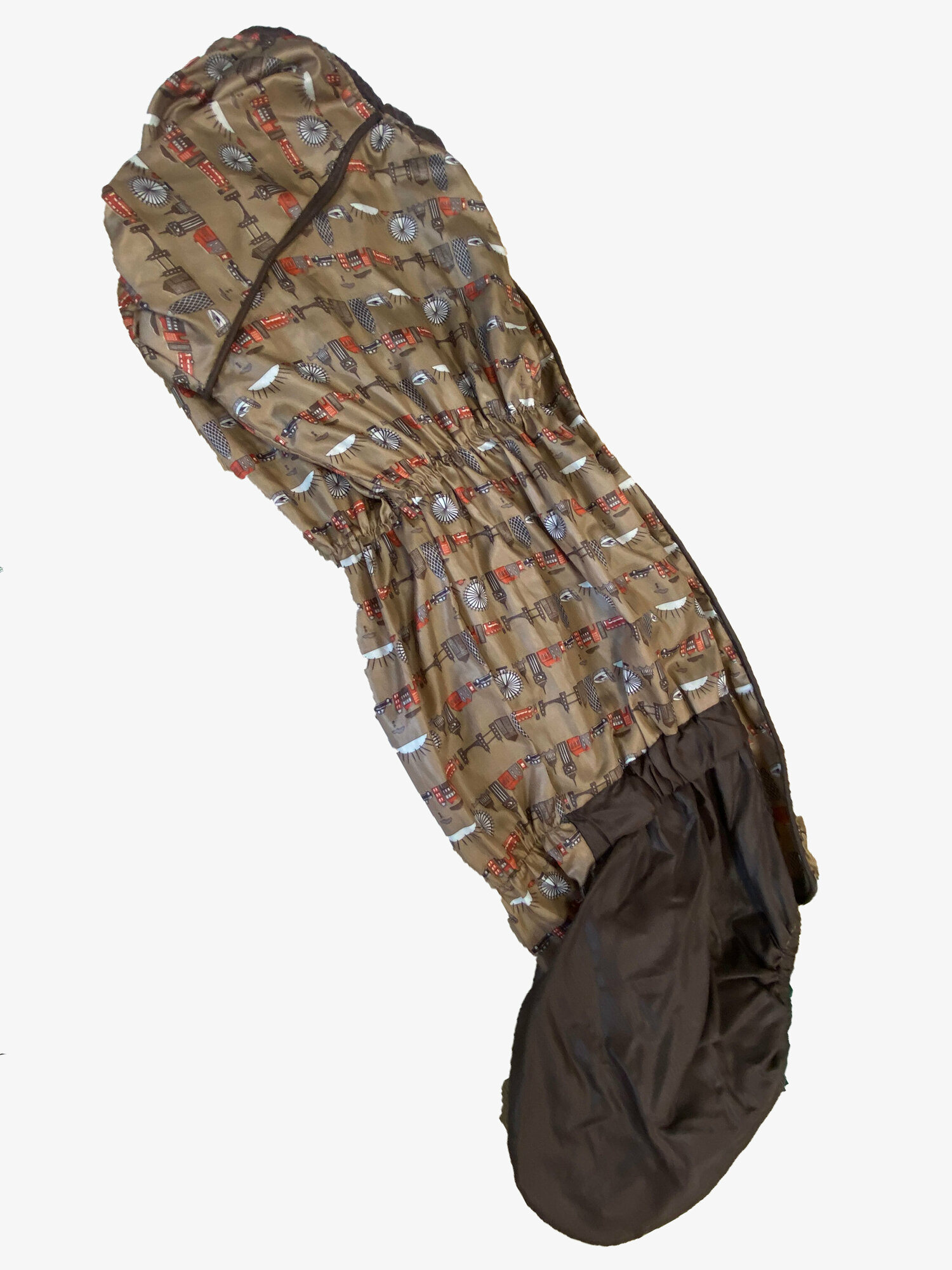 For my dogs дождевик коричневый девочка ТС1