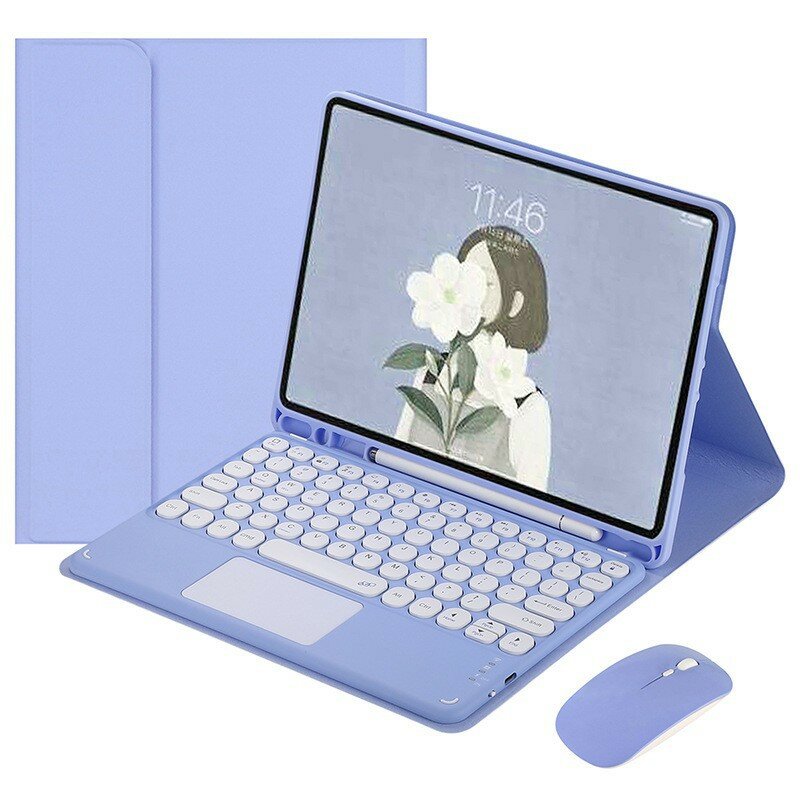 Защитный чехол Neutral mini7, с клавиатурой, для iPad-9.7, фиолетовый